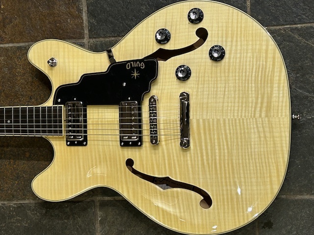 Guild Starfire IV ST Maple Natural Flame