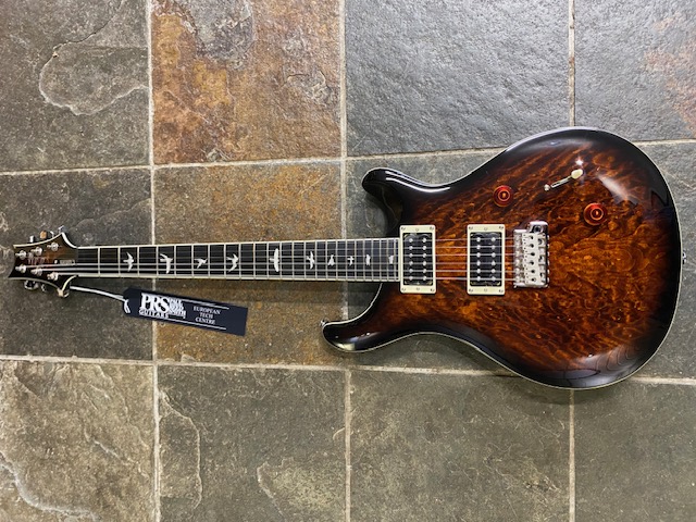 Prs SE Custom 24 Quilt Black Gold