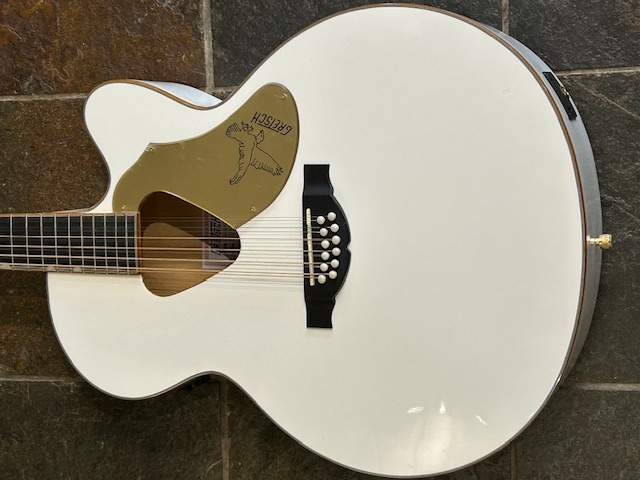 SH Gretsch G5022CWFE Wite Falcon 12 String
