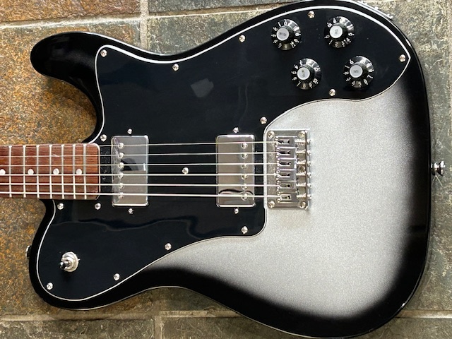 SH Squier Affinity FSR Tele Deluxe Silverburst