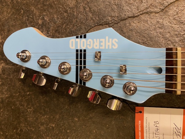 Shergold Telstar Standard Pastel Blue