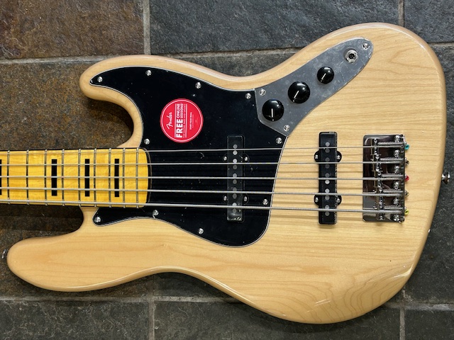 Squier Classic Vibe 5 String 70s Jazz Bass MN Nat