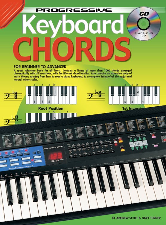 Progressive keyboard Chords (inc CD)